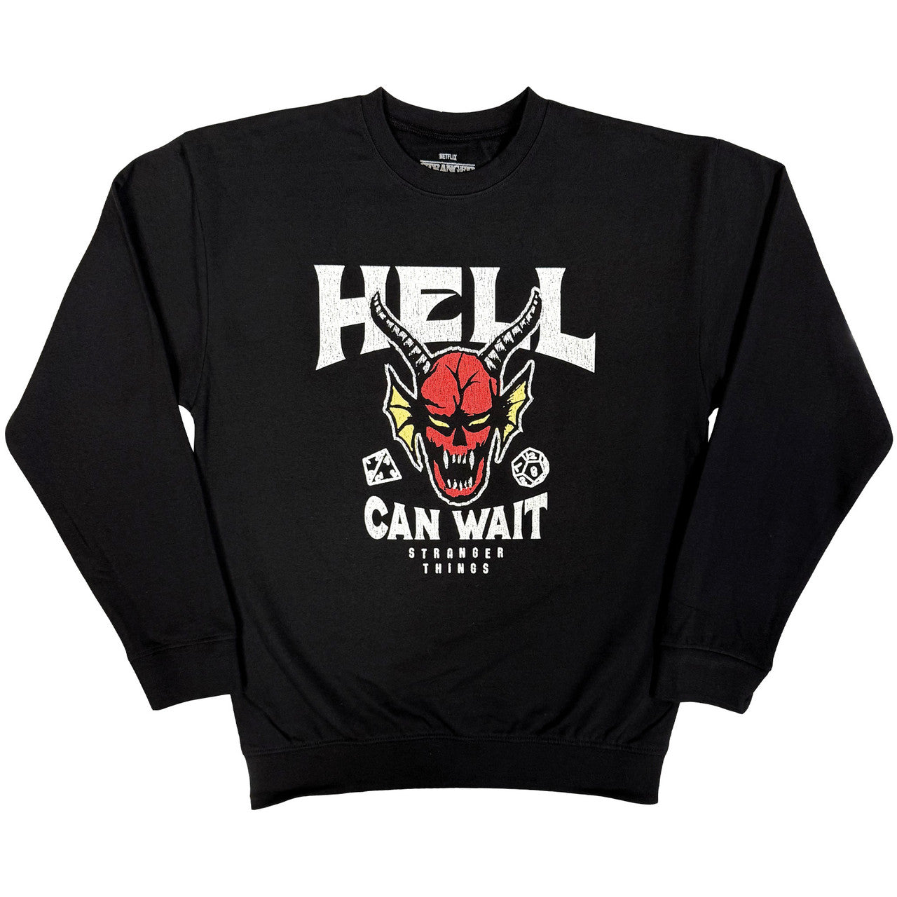 Stranger Things "Hell Can Wait" Sweatshirt – Earache Records Ltd
