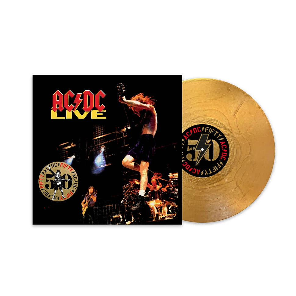 AC/DC "Live" Gold Vinyl – Earache Records Ltd