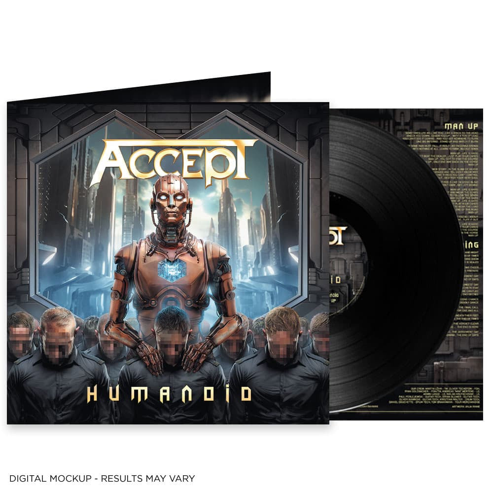 Accept "Humanoid" Gatefold Vinyl – Earache Records Ltd