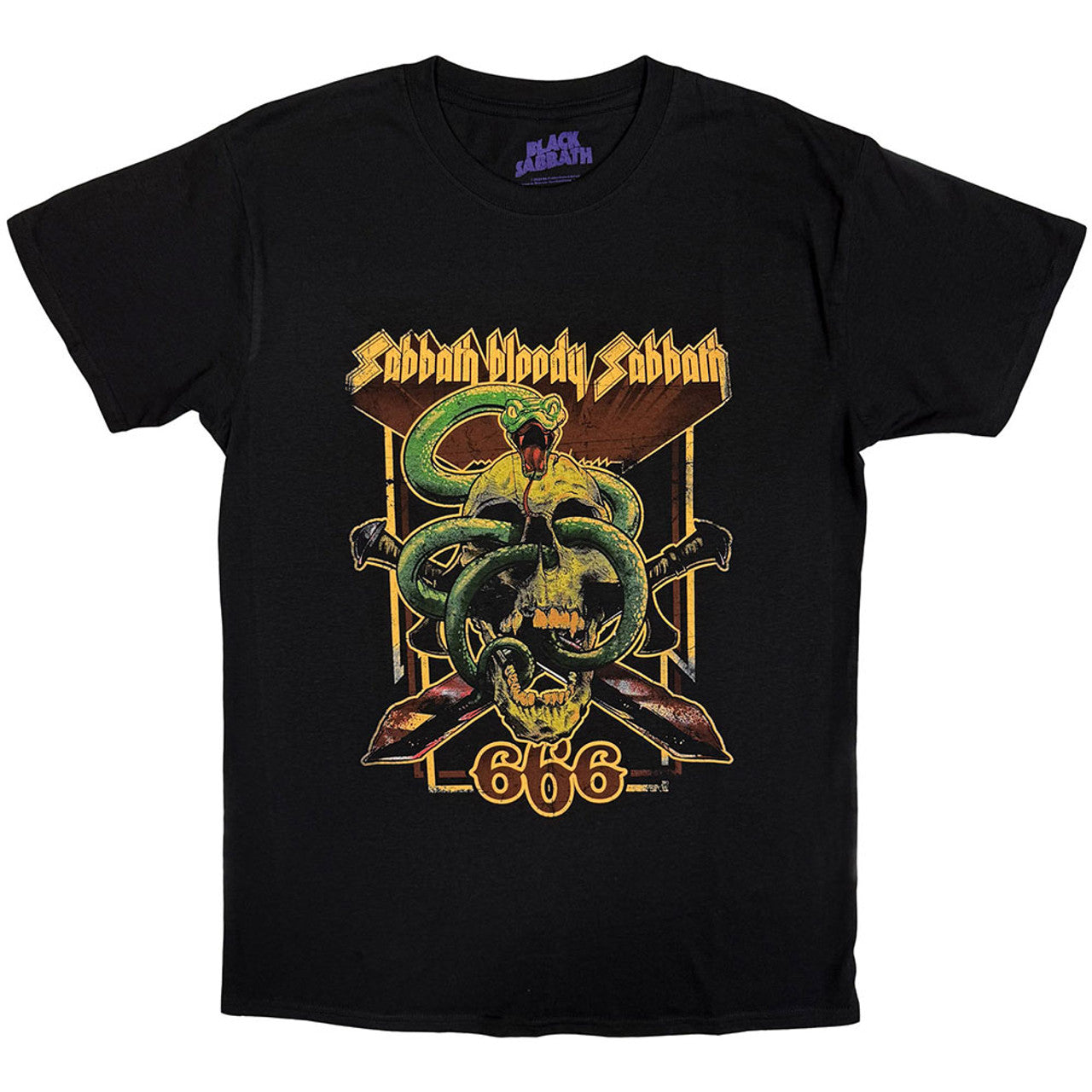 Black Sabbath "Bloody Sabbath 666" T shirt – Earache Records Ltd