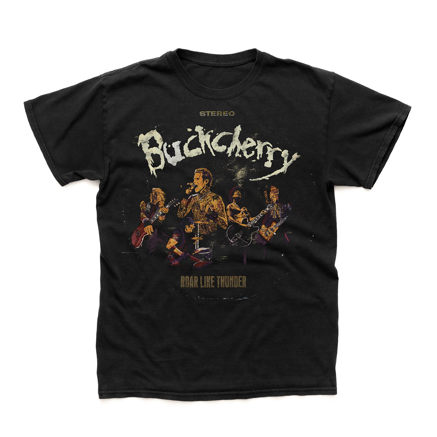 Buckcherry "Roar Like Thunder" T shirt – Earache Records Ltd