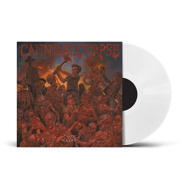 Cannibal Corpse "Chaos Horrific" White Vinyl – Earache Records Ltd