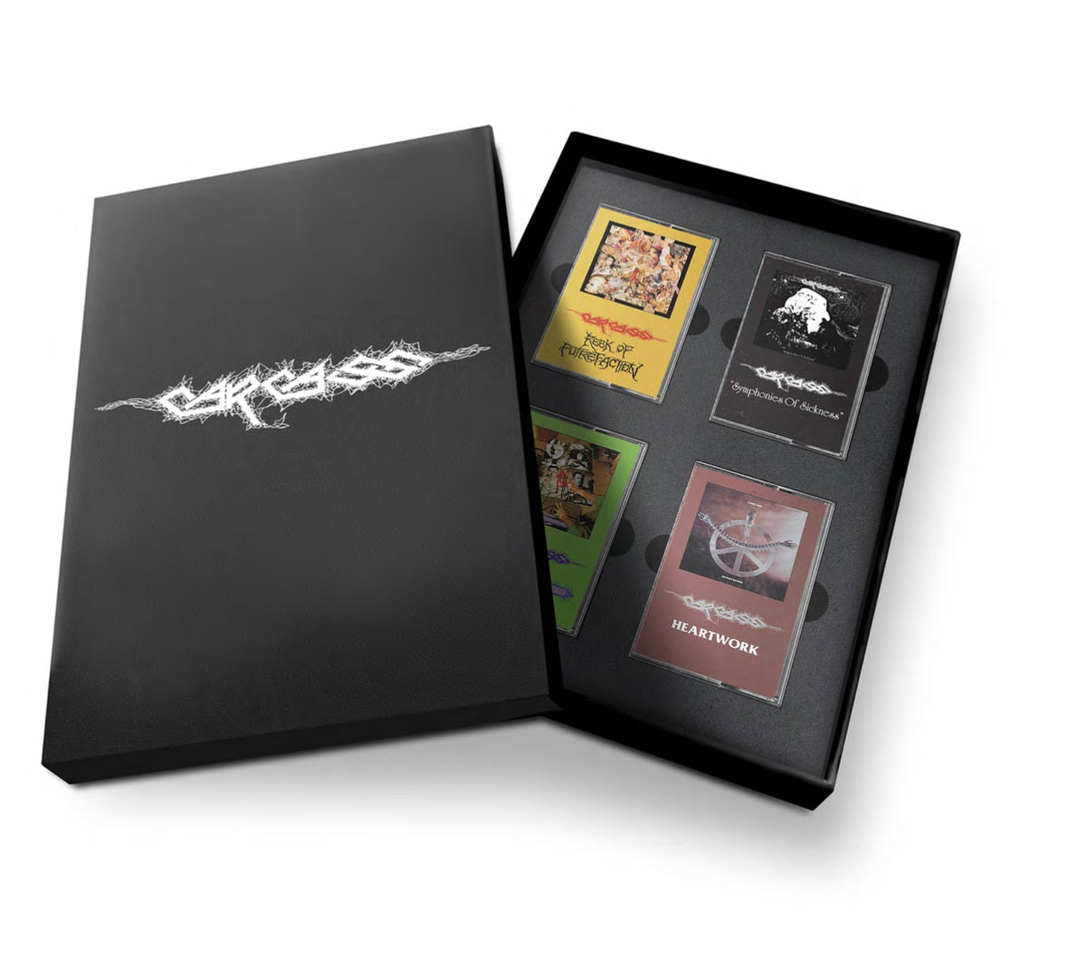 Carcass "Reek of Putrefaction / Symphonies Of Sickness / Necroticism ...