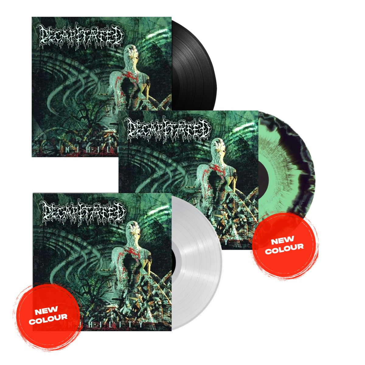 Decapitated "Nihility" Ice White Vinyl (Ltd to 300 Copies) – Earache ...