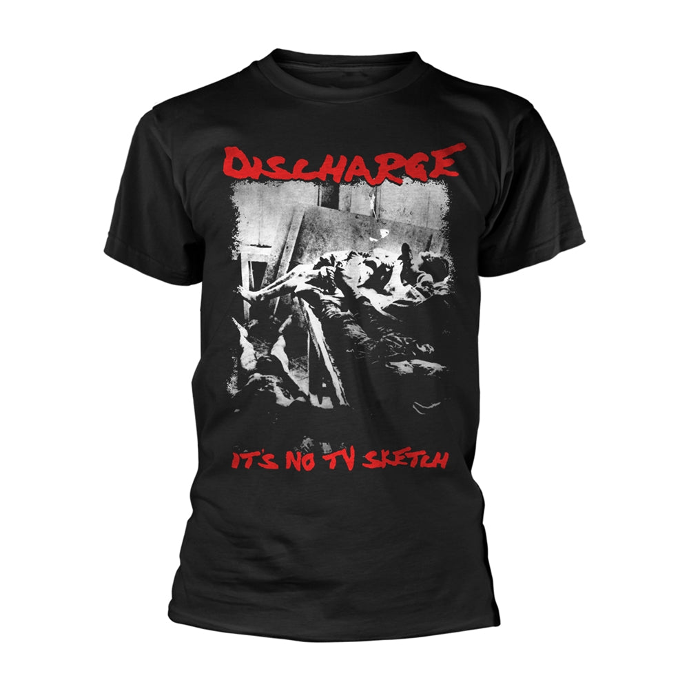 Discharge "It's No TV Sketch" T shirt – Earache Records Ltd