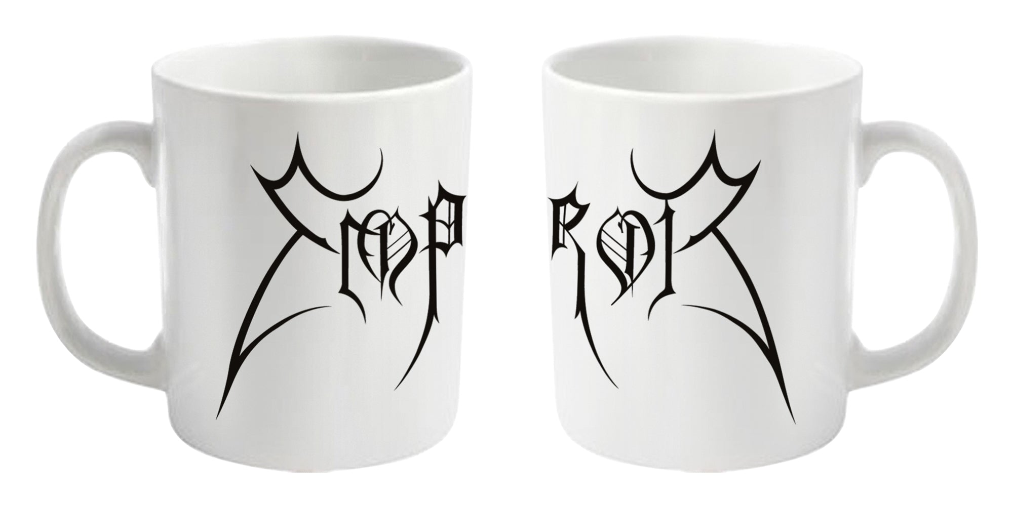 Emperor "Logo" White Mug – Earache Records Ltd