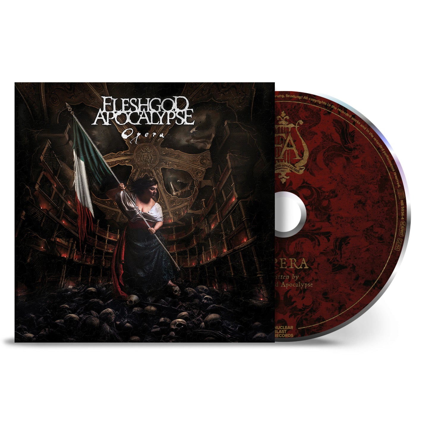 Pre-Order Fleshgod Apocalypse "Opera" CD Now! – Earache Records Ltd