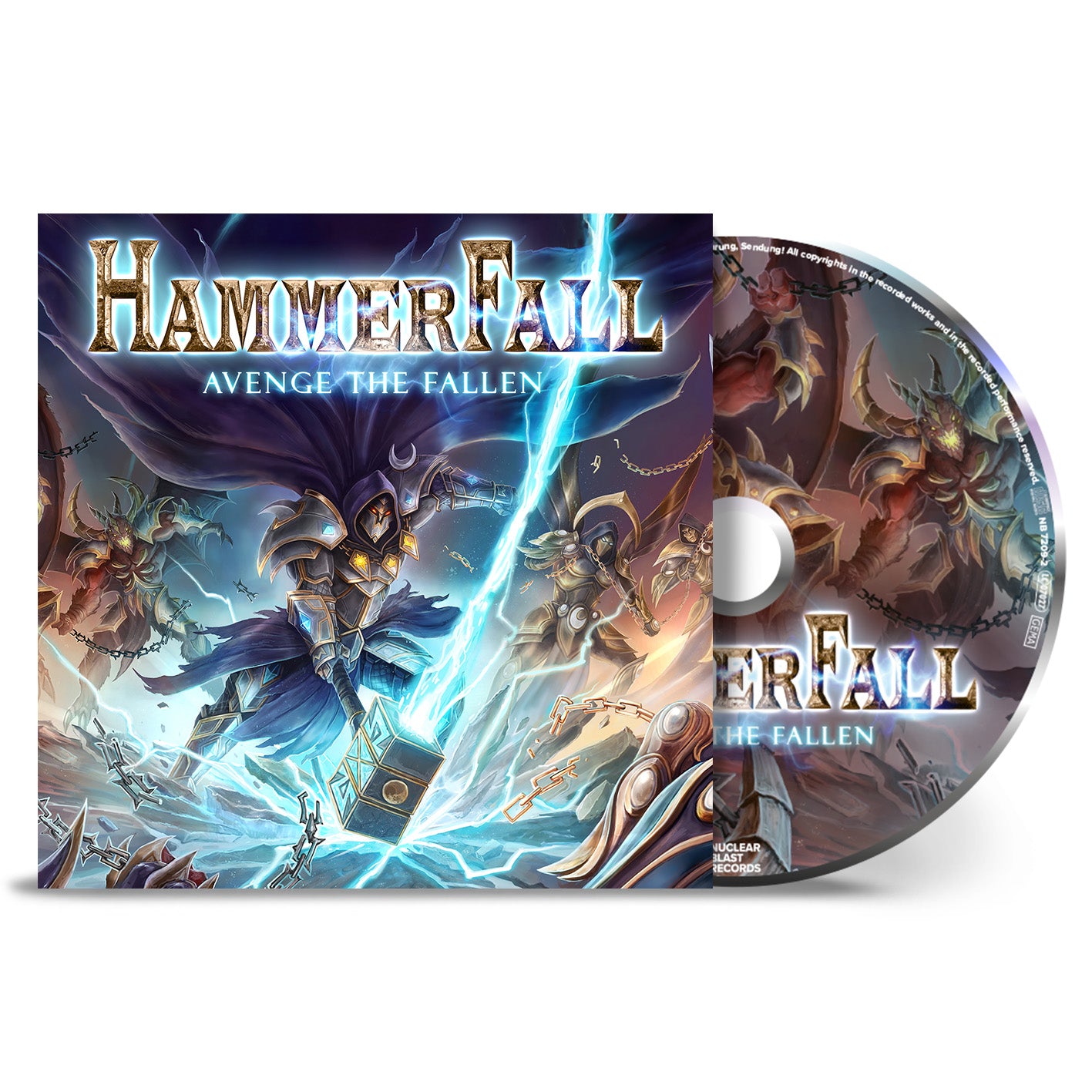 Hammerfall "Avenge The Fallen" CD – Earache Records Ltd