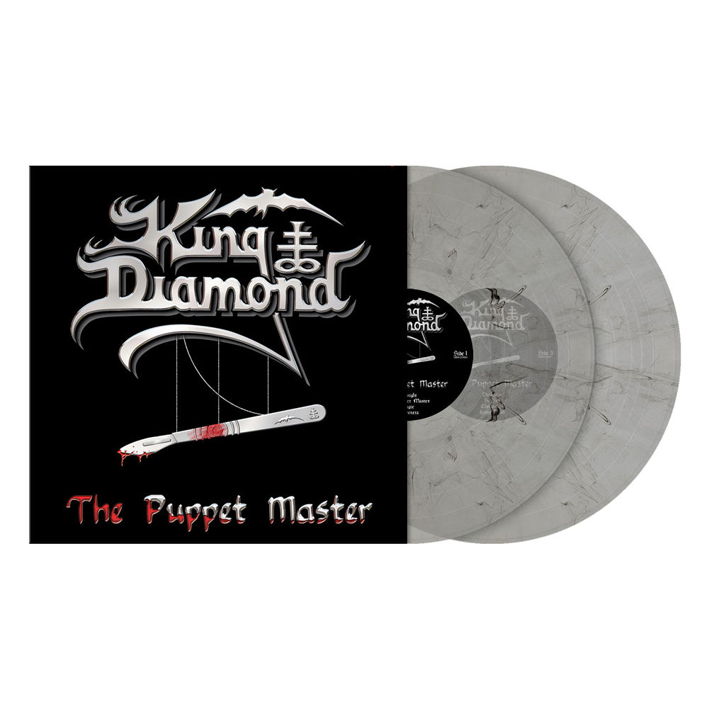 King Diamond "The Puppet Master" 2x12" Crystal Clear w/ Black Smoke Vi ...