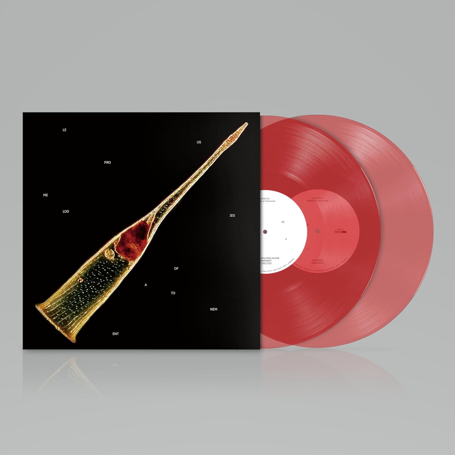 Leprous "Melodies Of Atonement" Gatefold 2x12" Transparent Red Vinyl ...