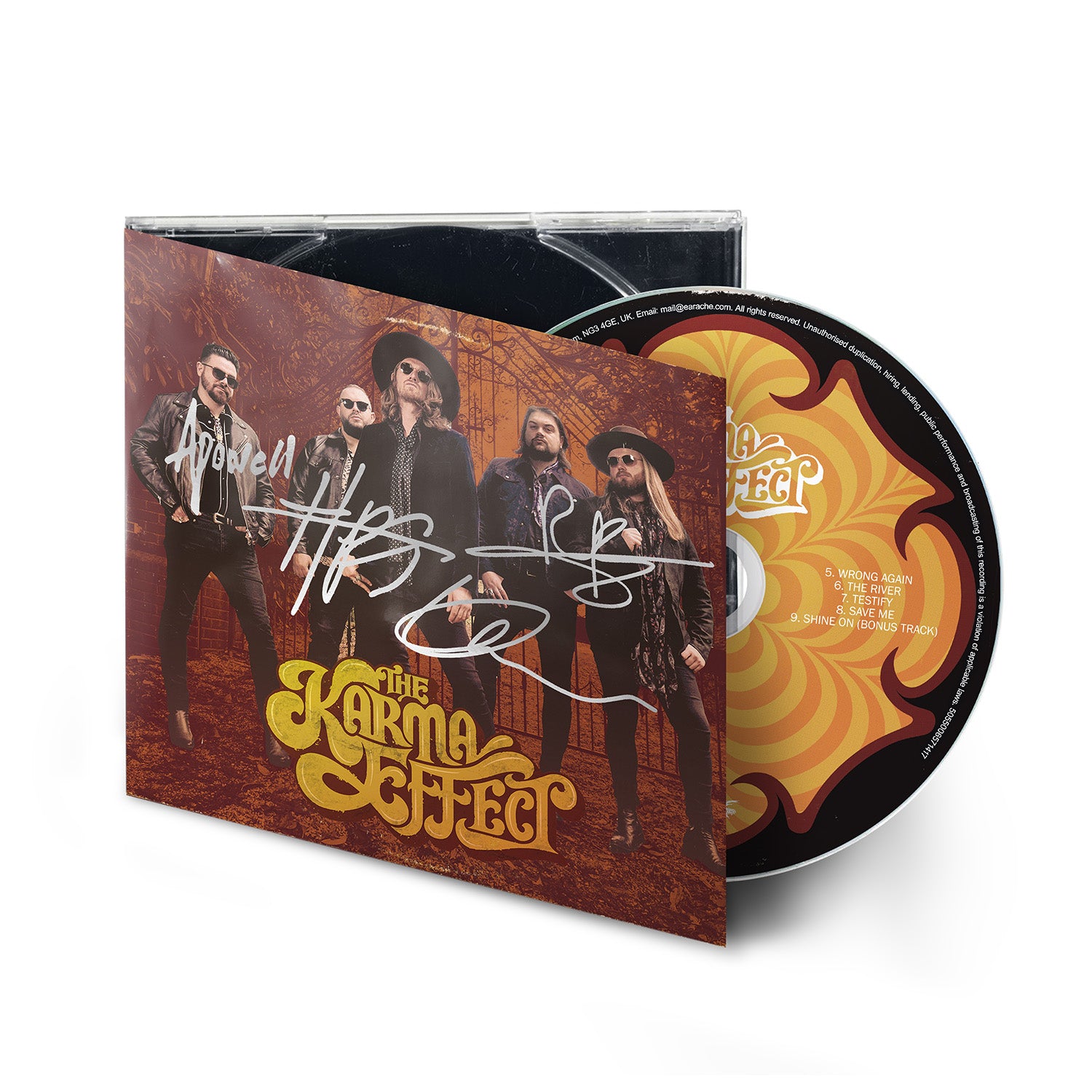 The Karma Effect "The Karma Effect" Signed Digipak CD & Download ...