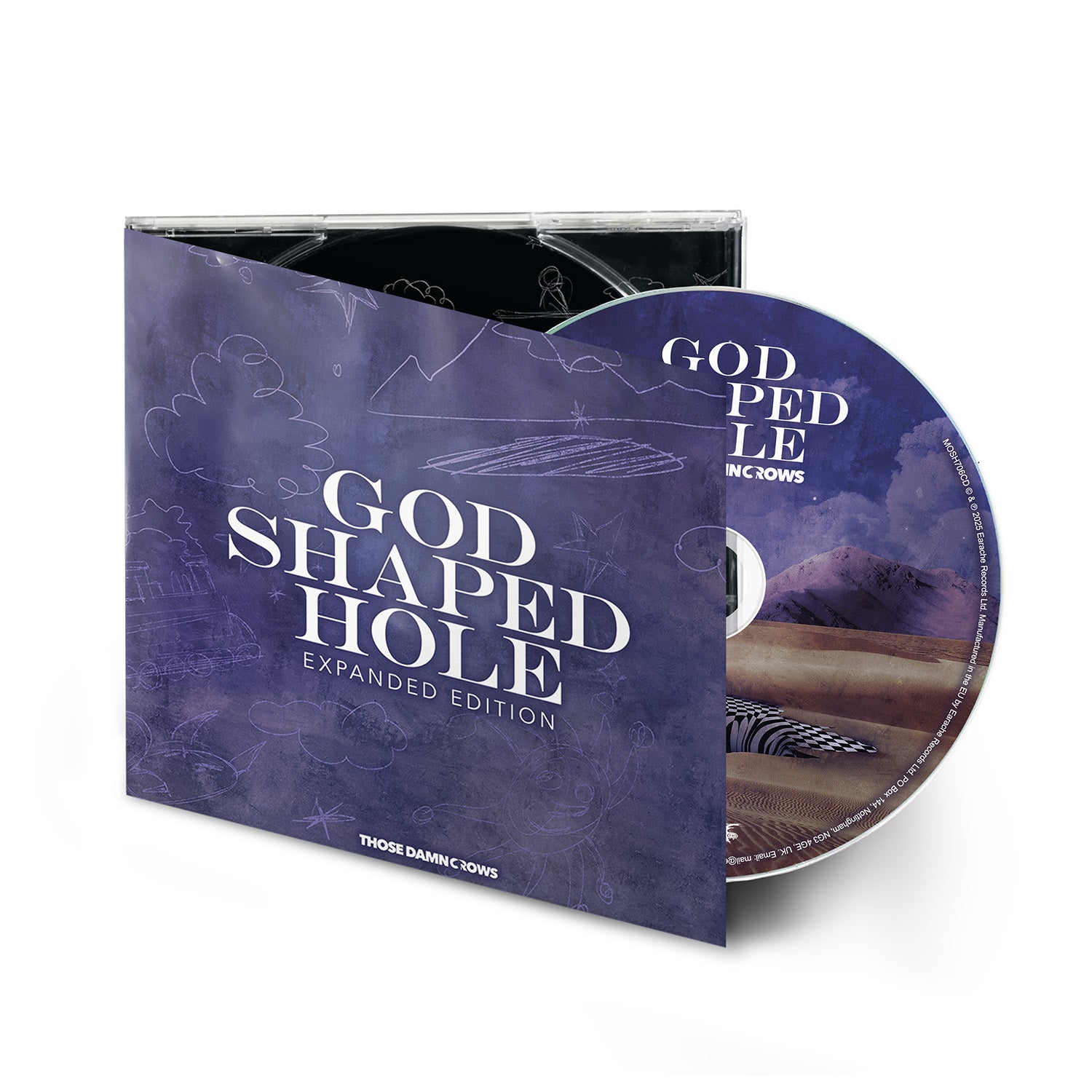Those Damn Crows "God Shaped Hole - Expanded Edition" Digipak CD w/ 2 ...