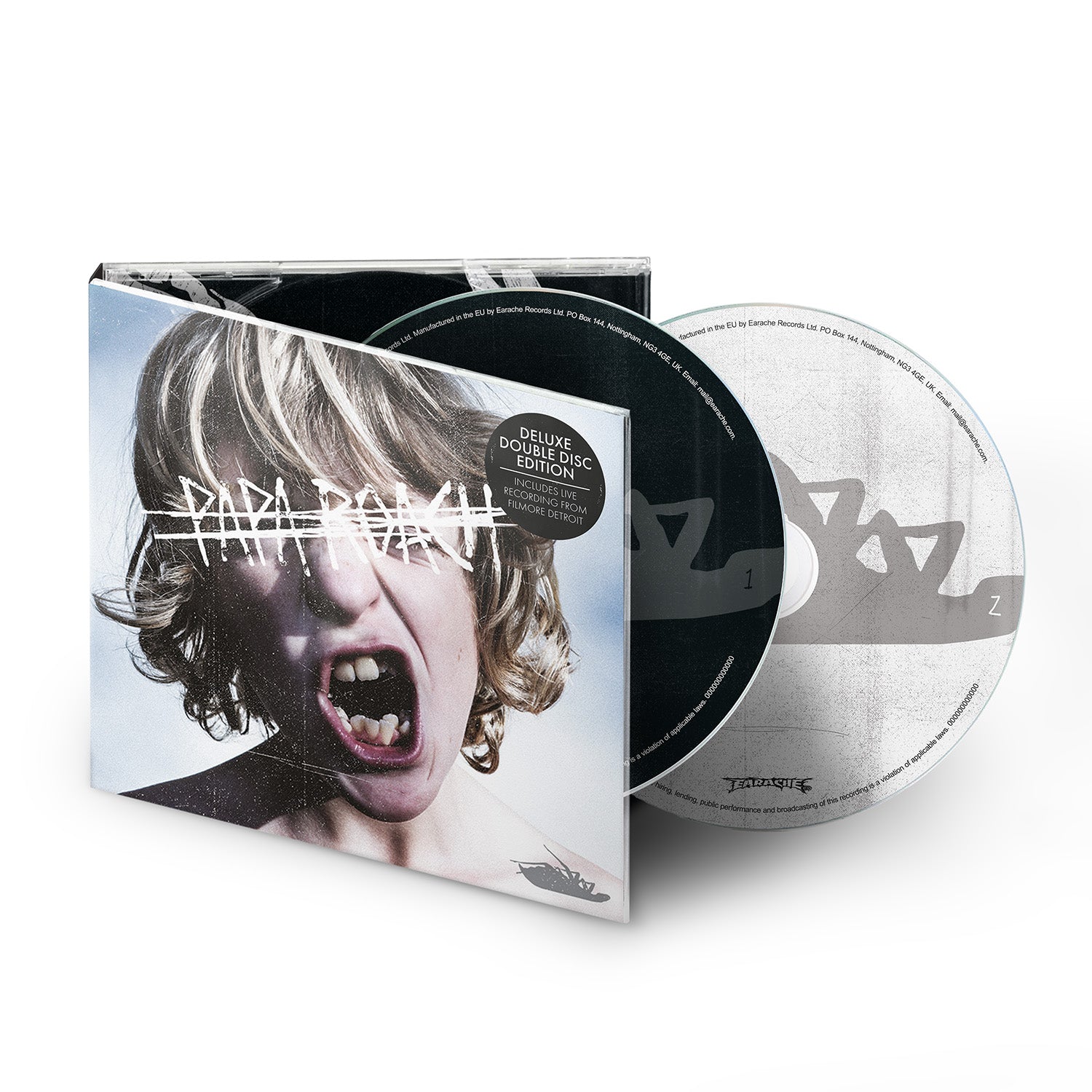 Papa Roach "Crooked Teeth" 2 CD & Download – Earache Records Ltd