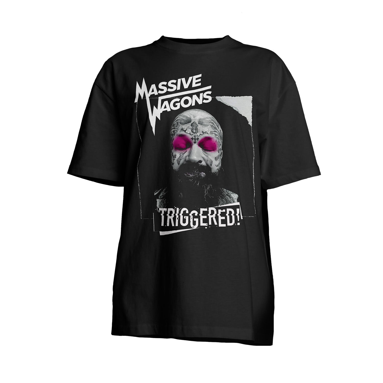 Massive Wagons "TRIGGERED!" Women's T shirt – Earache Records Ltd