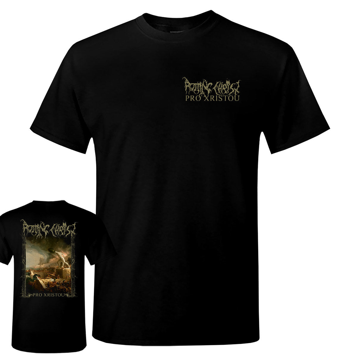 Rotting Christ "Pro Xristou 2" T shirt – Earache Records Ltd