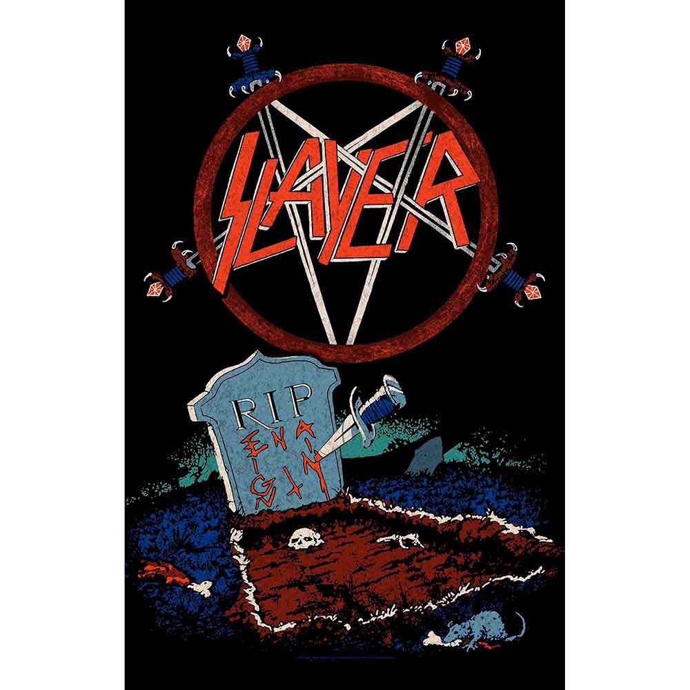 Slayer "Reign In Pain" Flag – Earache Records Ltd