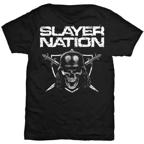 Slayer "Slayer Nation" Black T shirt – Earache Records Ltd