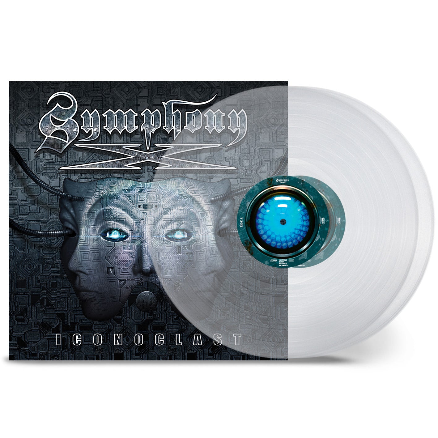 Symphony X "Iconoclast" 2x12" Crystal Clear Vinyl - PRE-ORDER – Earache ...