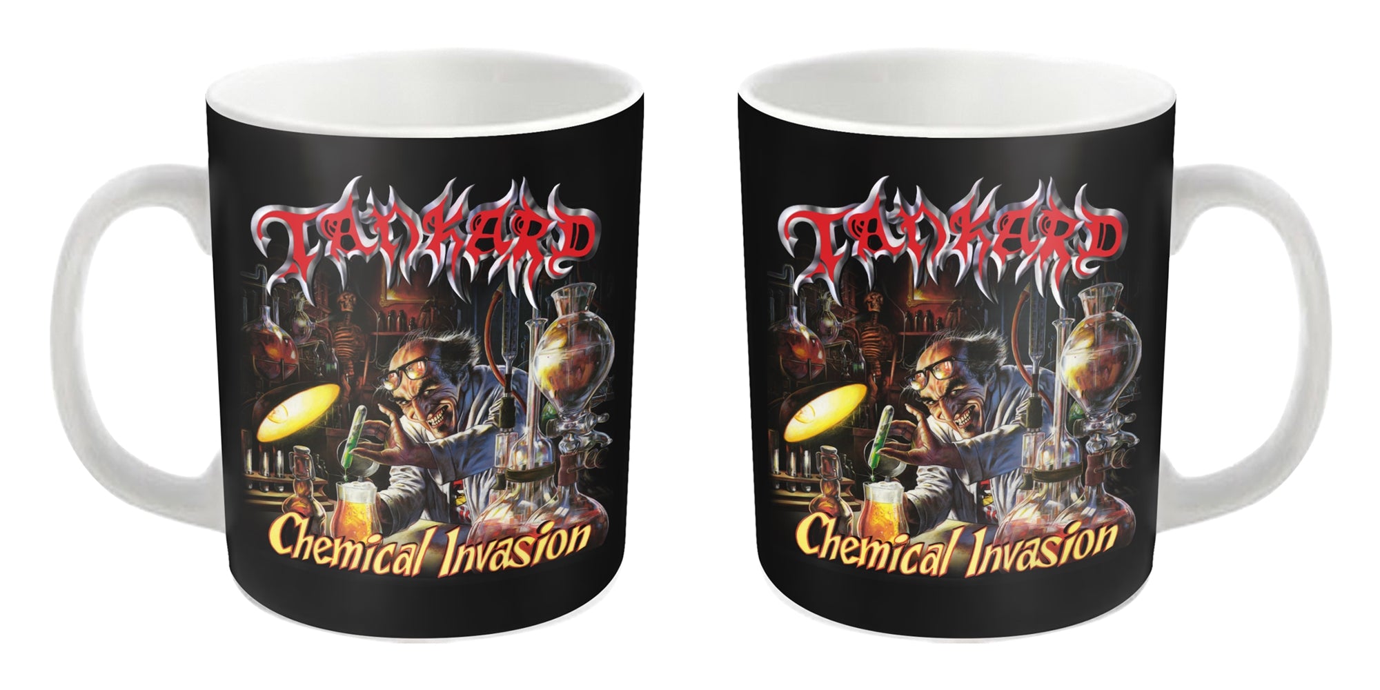 Tankard "Chemical Invasion" White Mug – Earache Records Ltd