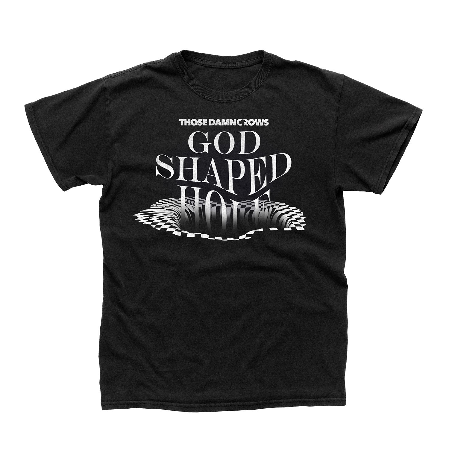 Those Damn Crows "God Shaped Hole" T shirt – Earache Records Ltd