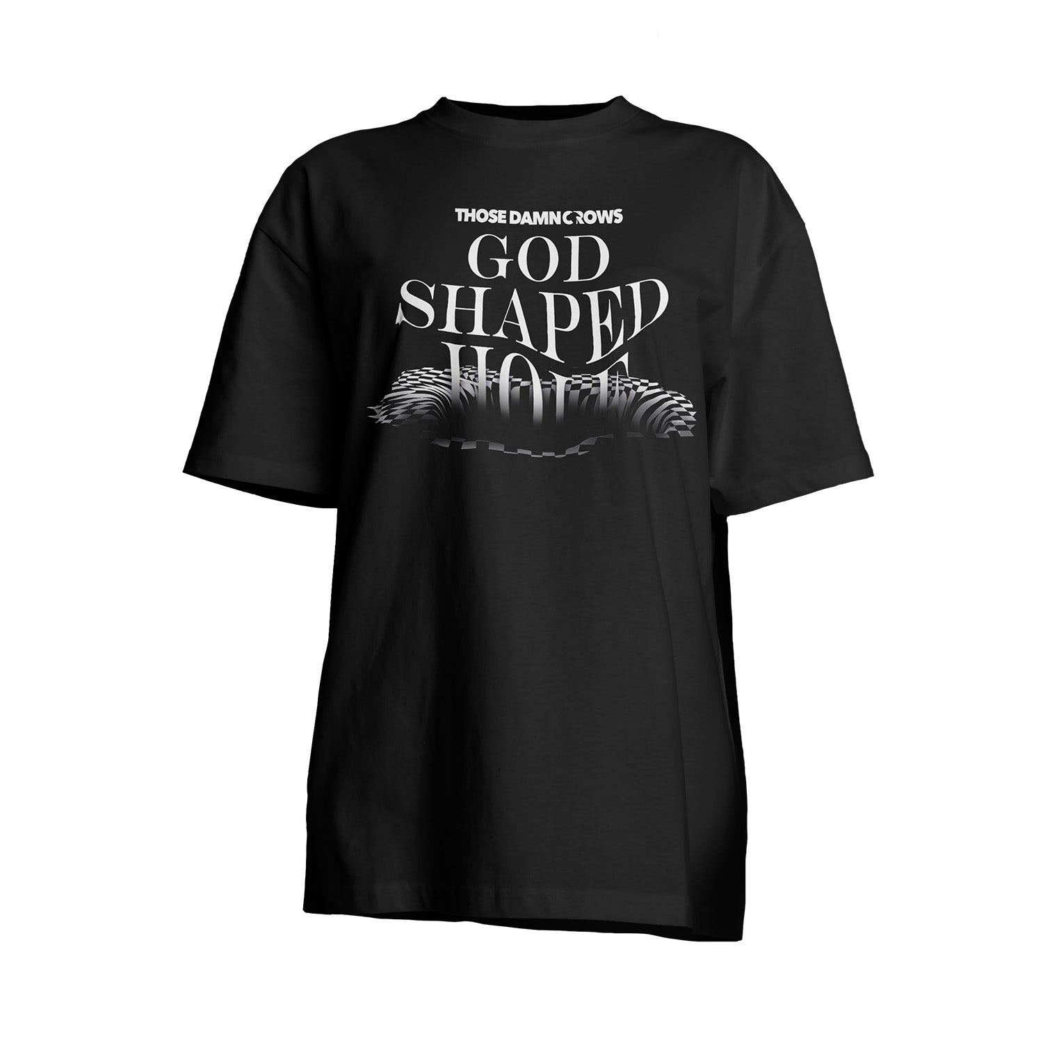 Those Damn Crows "God Shaped Hole" Women's T shirt – Earache Records Ltd