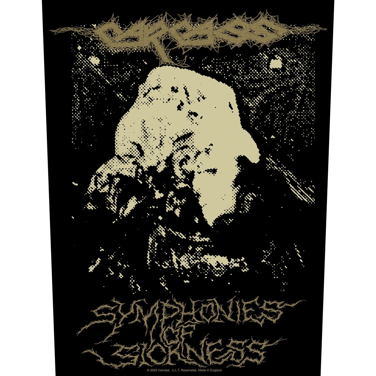 Carcass "Symphonies Of Sickness" Back Patch – Earache Records Ltd