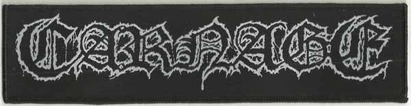 Carnage "Logo" Woven Patch – Earache Records Ltd