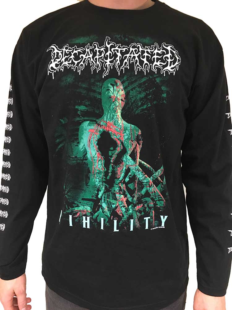 Decapitated "Nihility" Long Sleeve T shirt – Earache Records Ltd