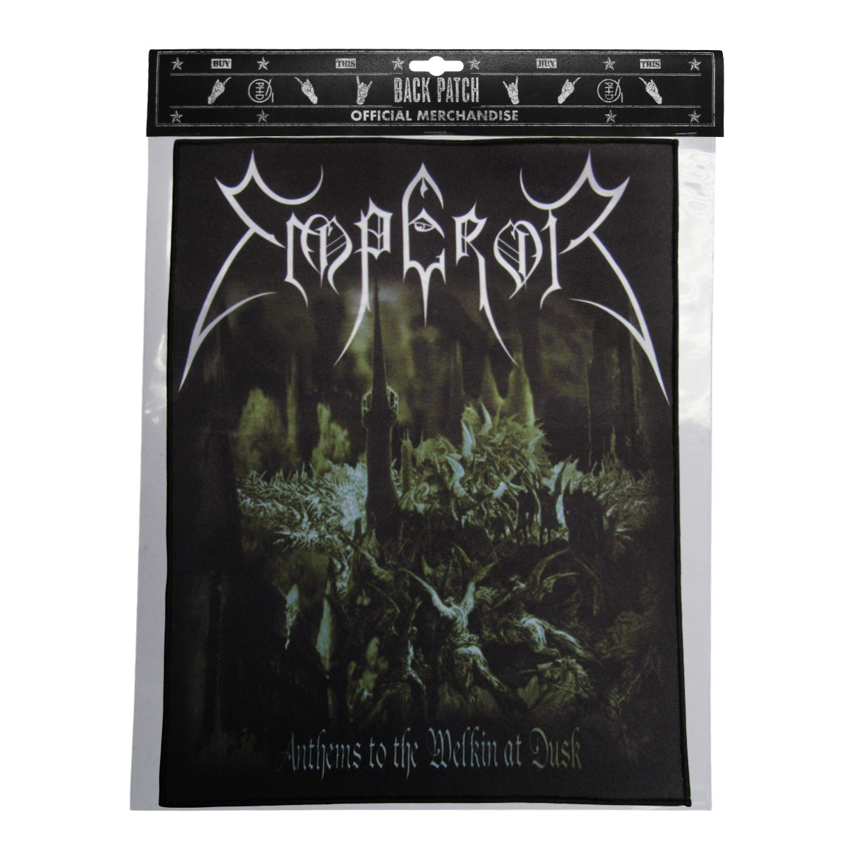 Emperor "Anthems" Back Patch – Earache Records Ltd