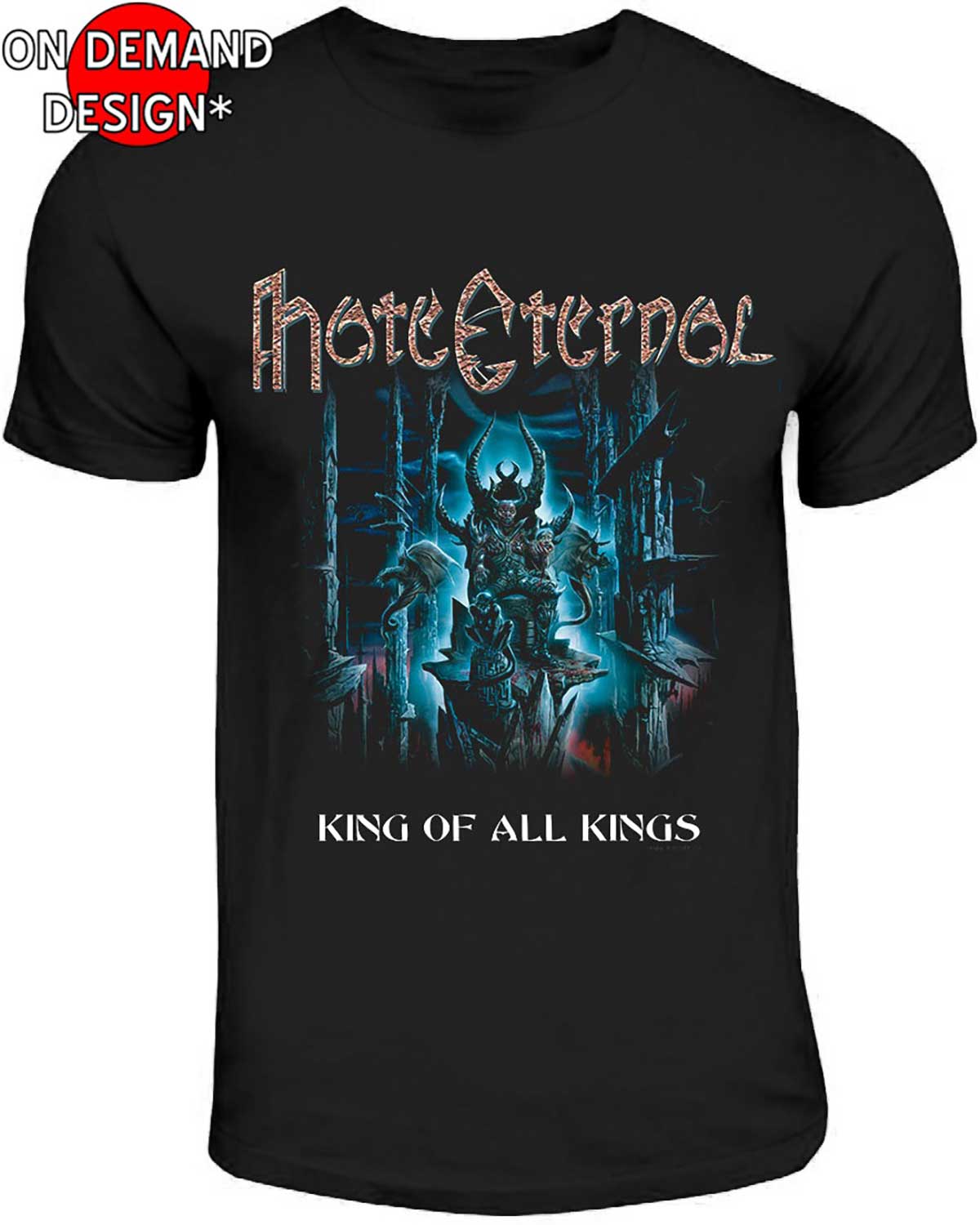 Hate Eternal "King Of All Kings" T shirt – Earache Records Ltd
