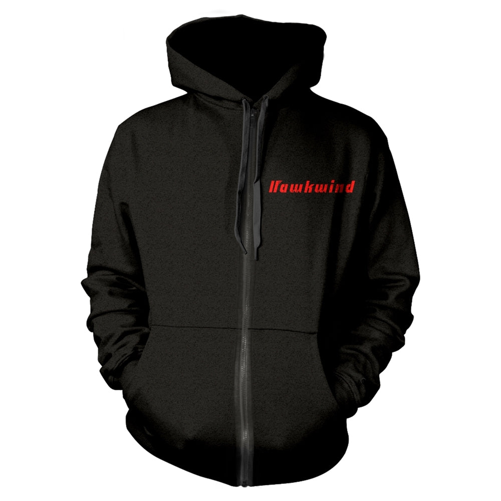 Hawkwind "Doremi Gold Print" Zip Hoodie – Earache Records Ltd