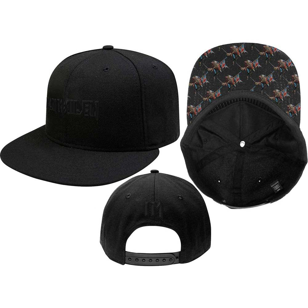 Iron Maiden "Logo Trooper" Snapback Cap – Earache Records Ltd