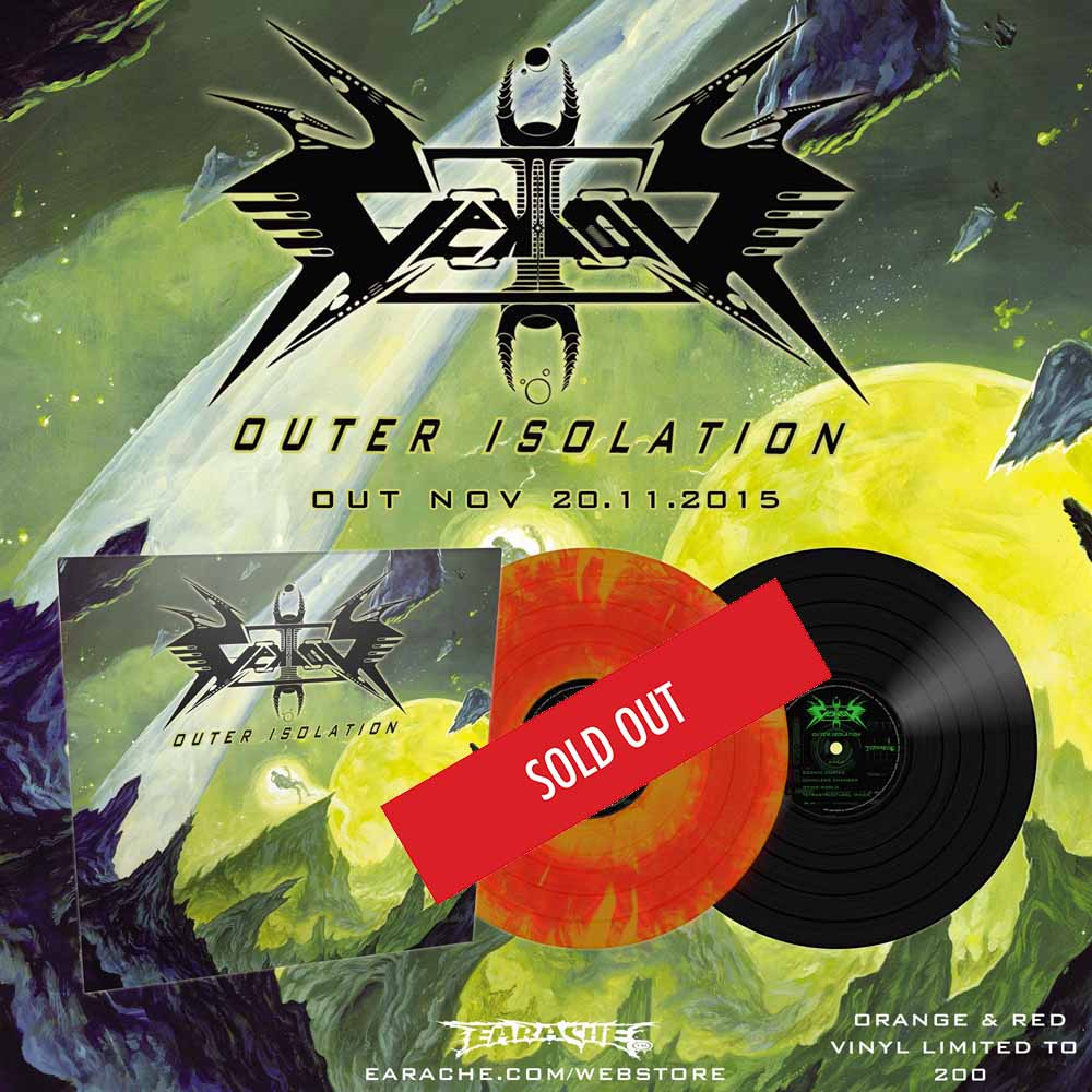 Vektor "Outer Isolation" Black Vinyl – Earache Records Ltd