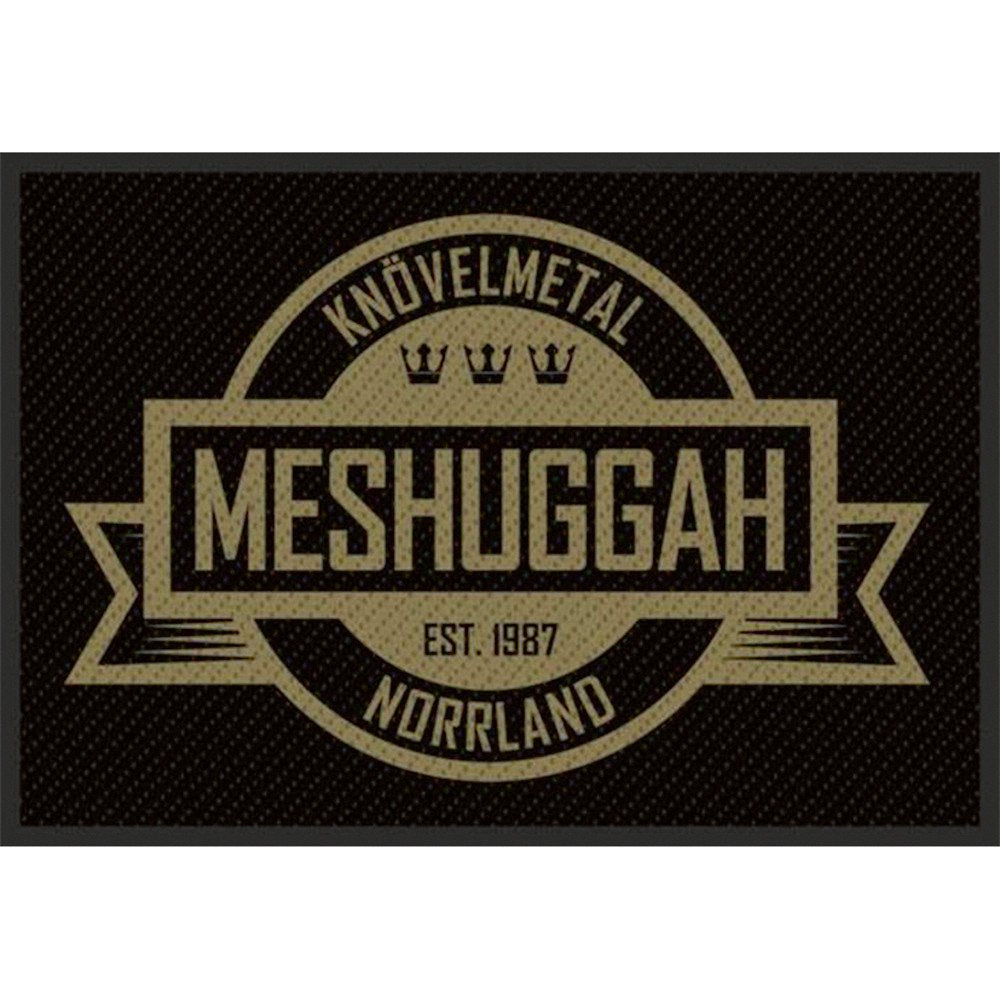 Meshuggah "Crest" Patch – Earache Records Ltd