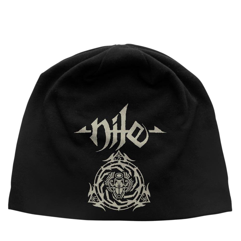 Nile "Scarab And Logo" Beanie – Earache Records Ltd