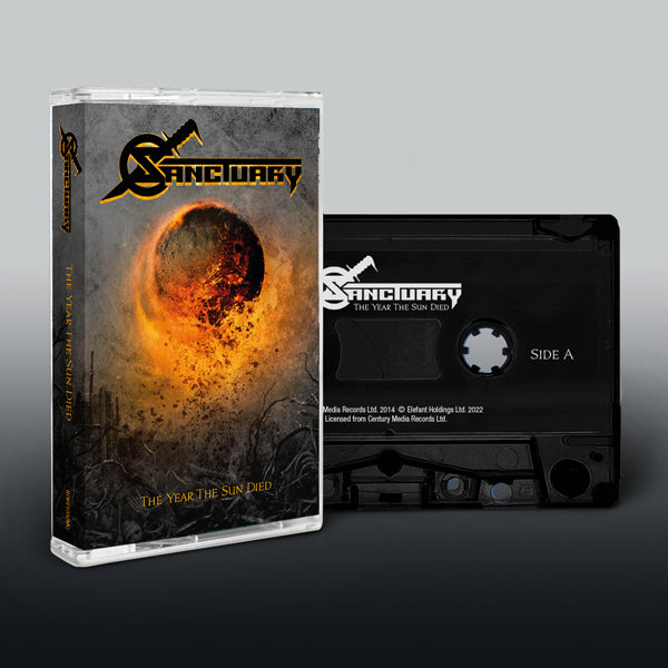 Sanctuary "The Year The Sun Died" Cassette Tape – Earache Records Ltd