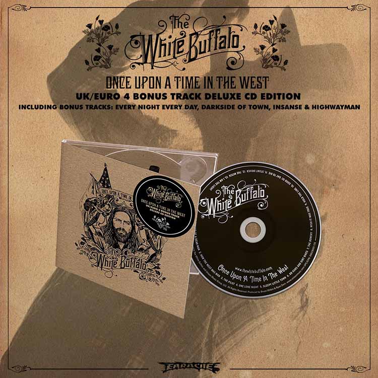 The White Buffalo "Once Upon A Time In The West" Deluxe UK/Euro Digipa ...