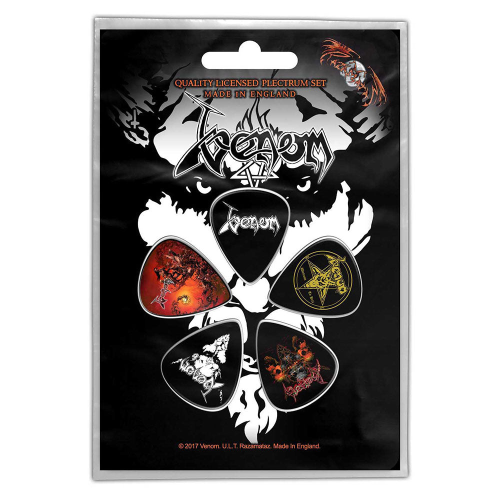 Venom "Black Metal" Plectrum Pack – Earache Records Ltd